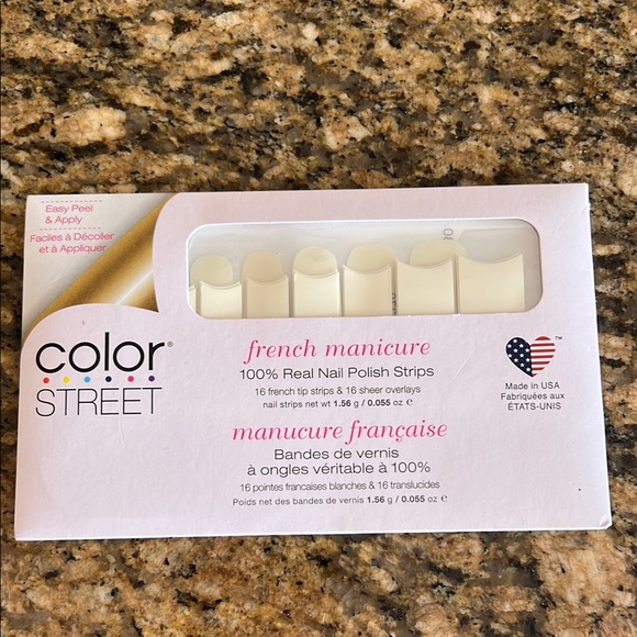 Color Street | Accessories | Color Street French Manicure Nail Strips ...
